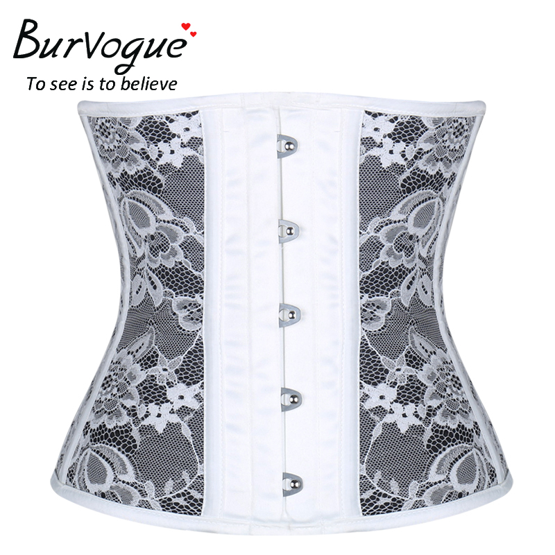 Buy Wholesale Thin Lace Underbust Waist Training Corsets Cincher Online ...